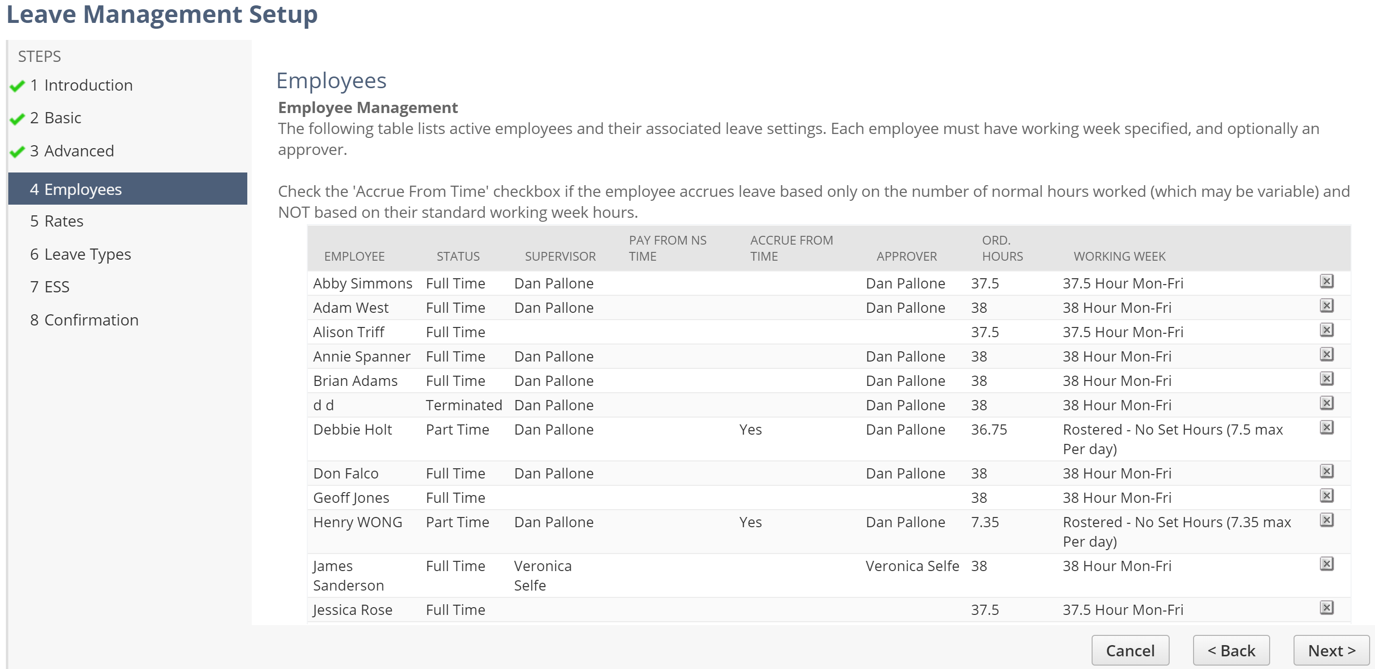 Leave Configuration – ZonePayroll Knowledge Base