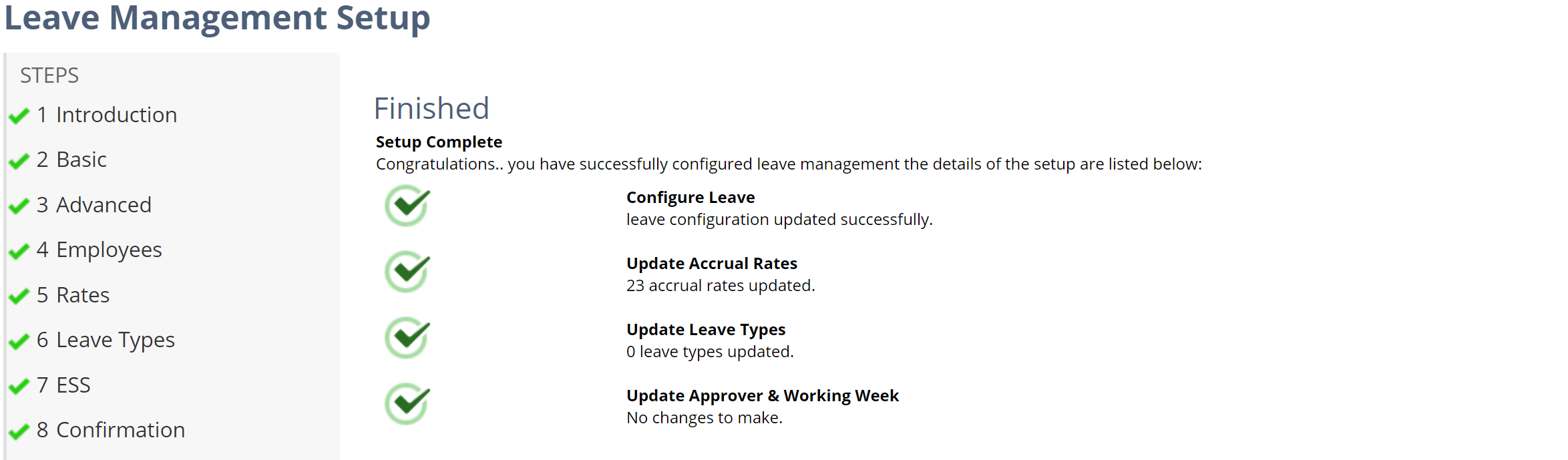 Leave Configuration – ZonePayroll Knowledge Base