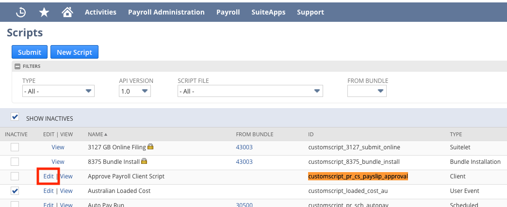 Delete Deprecated Scripts – ZonePayroll Knowledge Base