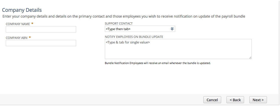 2. Company Details – ZonePayroll Knowledge Base