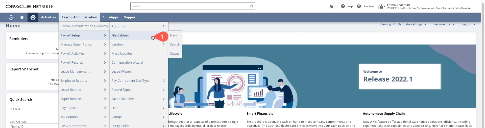 Transfer Files - File Cabinet – ZonePayroll Knowledge Base