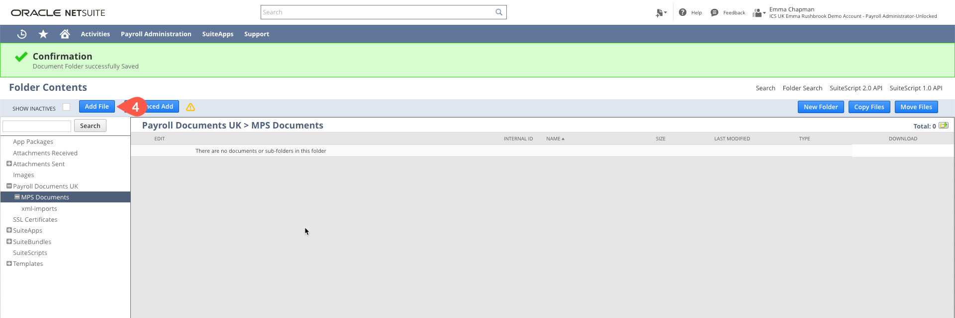 Transfer Files - File Cabinet – ZonePayroll Knowledge Base