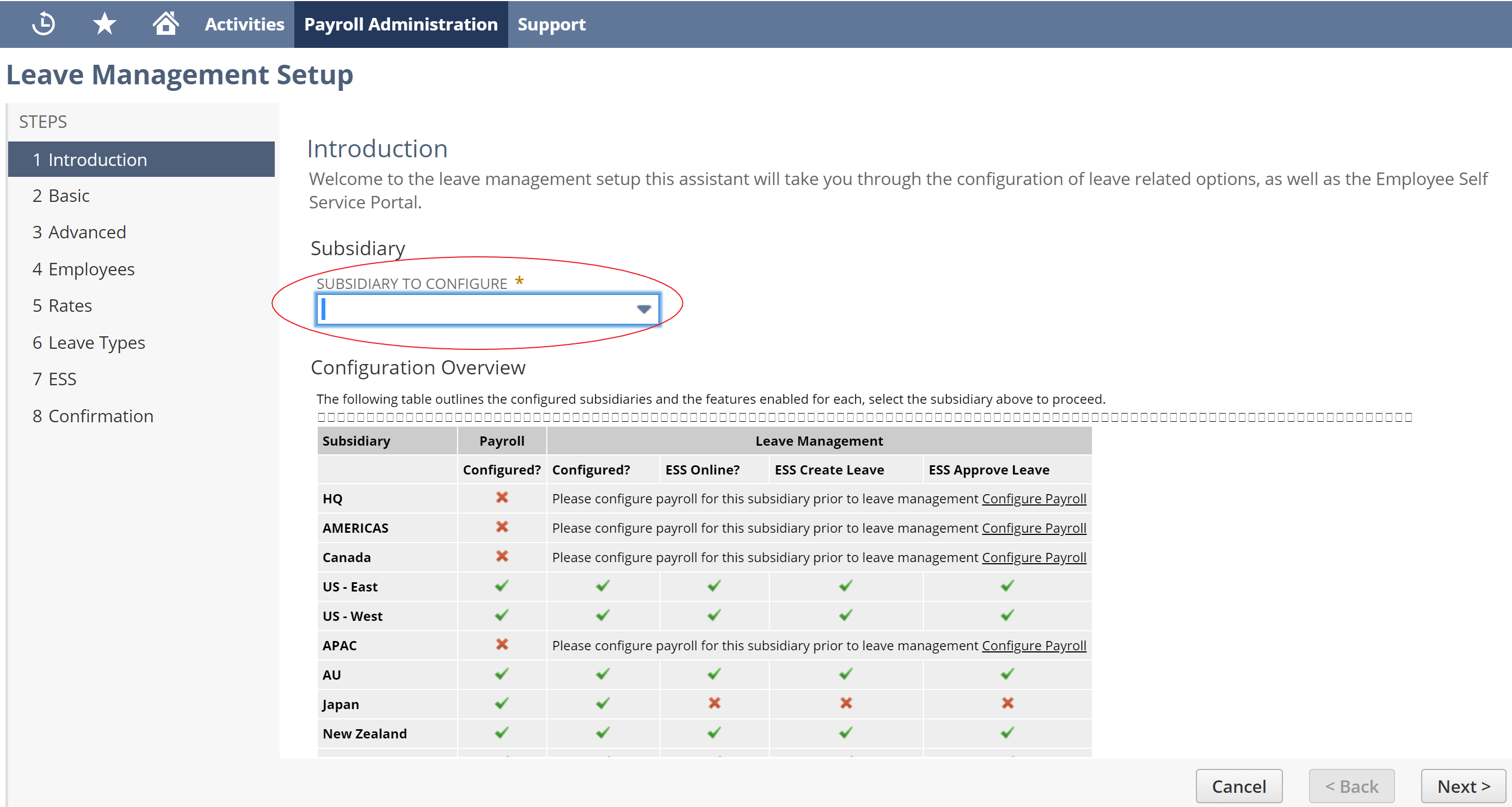 Leave Configuration – ZonePayroll Knowledge Base