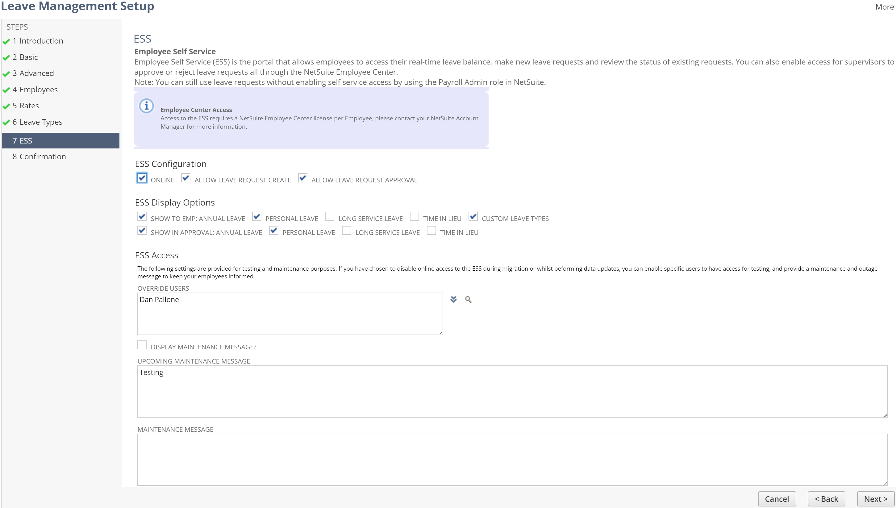 Leave Configuration – ZonePayroll Knowledge Base