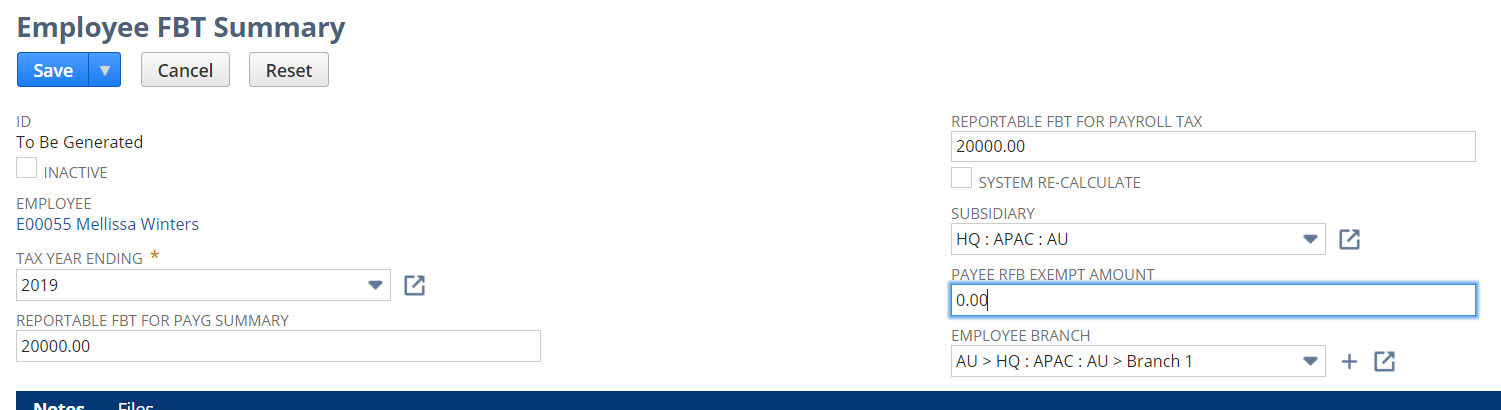How to add Employee FBT – ZonePayroll Knowledge Base