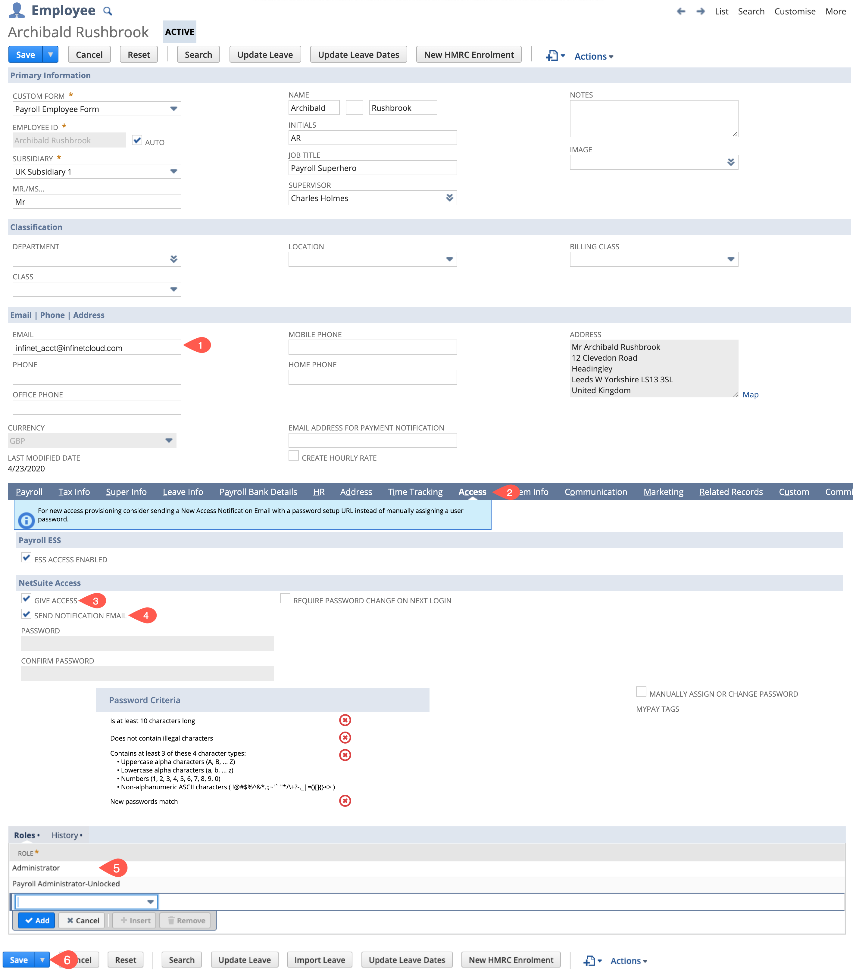 Grant Access – ZonePayroll Knowledge Base