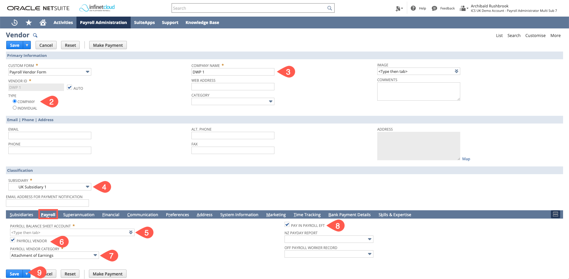 Setting up a Payroll Vendor – ZonePayroll Knowledge Base