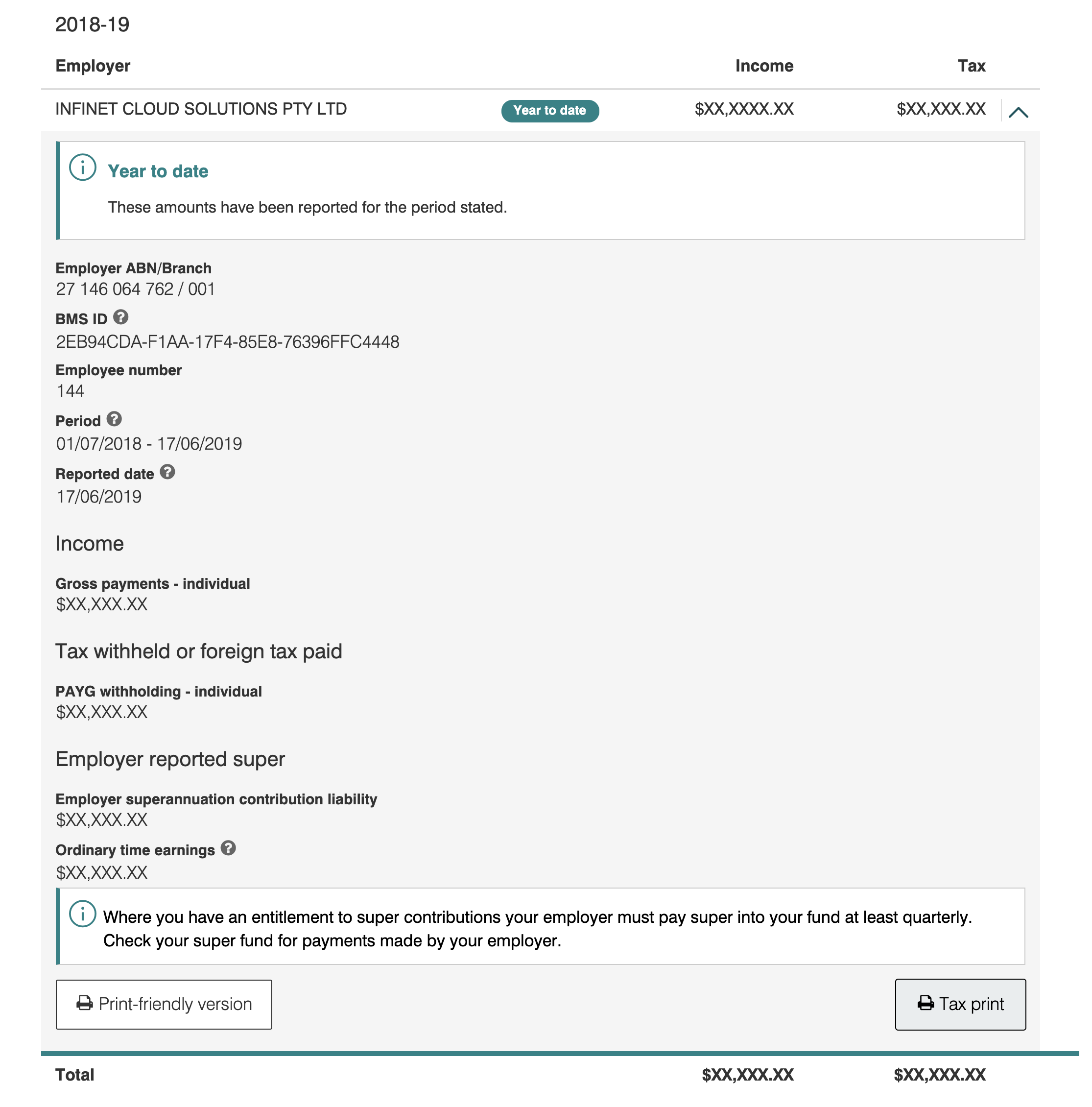 Employee Guide to myGov Income Statements – ZonePayroll Knowledge Base