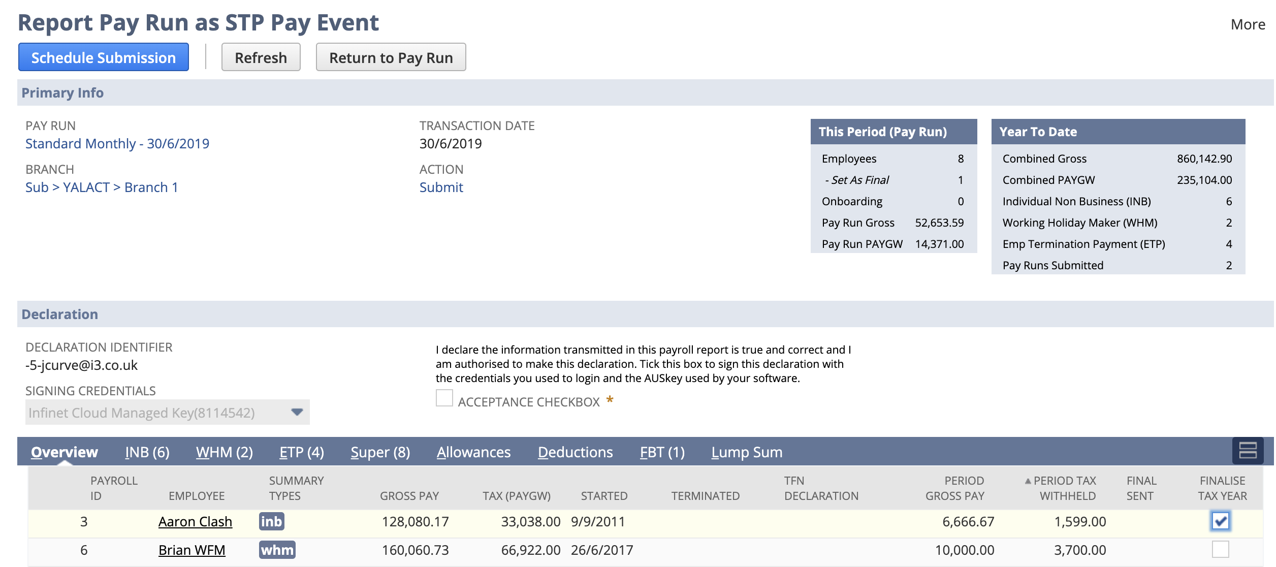 Understanding STP Reporting – ZonePayroll Knowledge Base