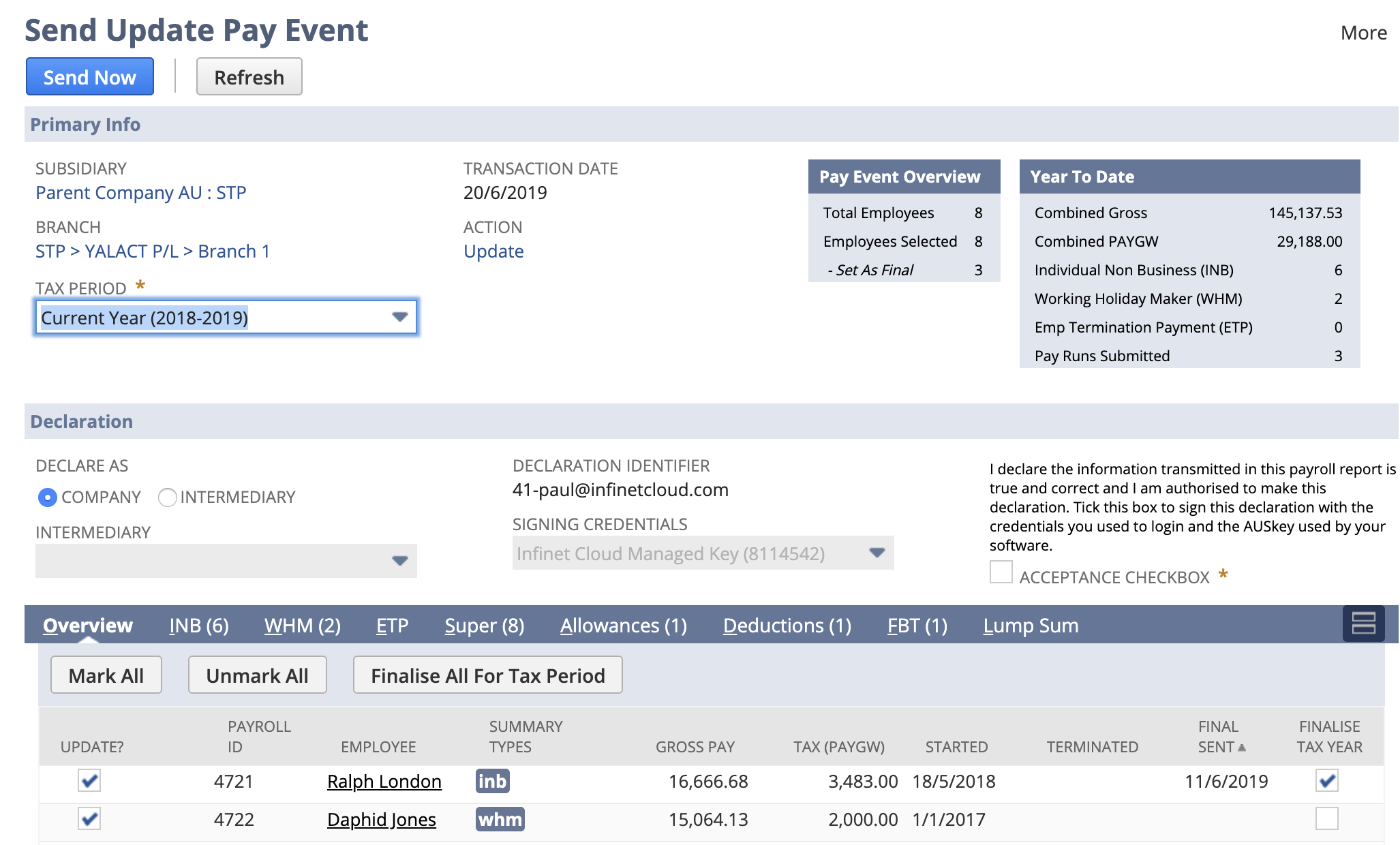 Understanding STP Reporting – ZonePayroll Knowledge Base