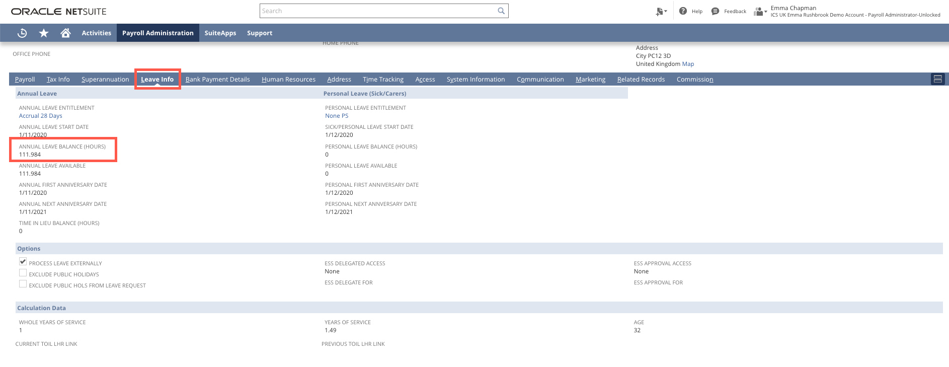 Manage Leave Balances - Leave History Records – ZonePayroll Knowledge Base