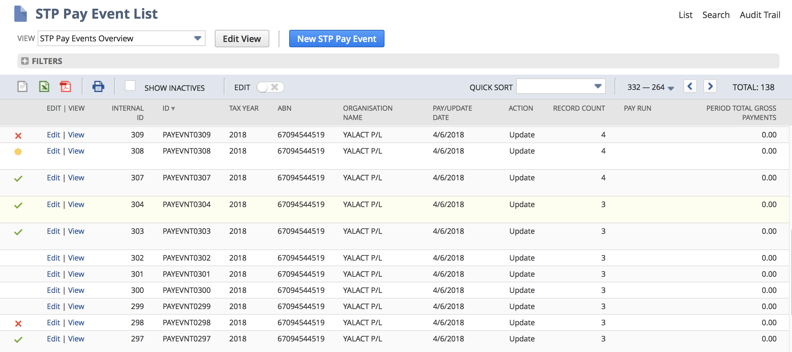 Troubleshooting Pay Events (STP) – ZonePayroll Knowledge Base