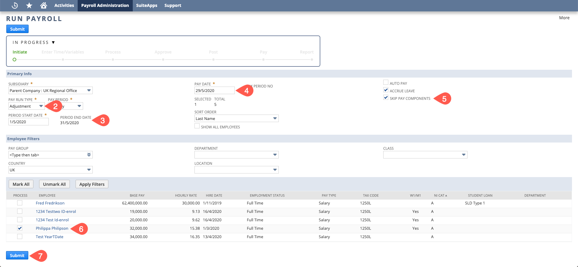 RTI - Omission of Termination Date – ZonePayroll Knowledge Base