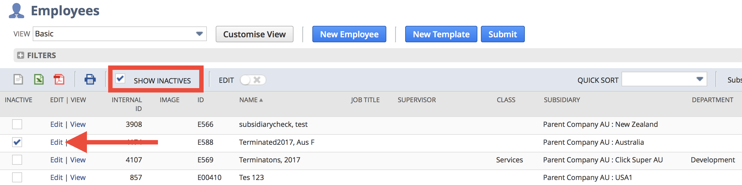 Remove access from an inactive employee – ZonePayroll Knowledge Base