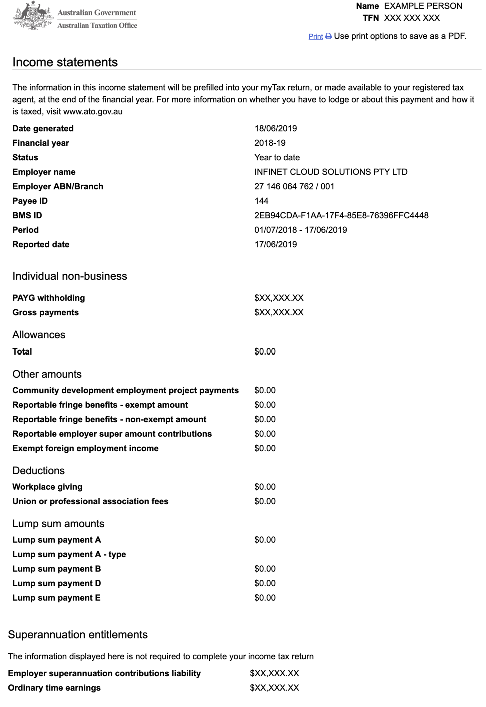 Employee Guide to myGov Income Statements – ZonePayroll Knowledge Base