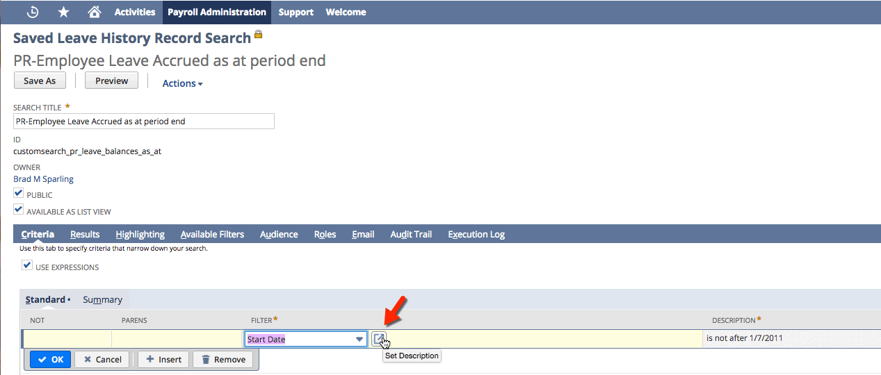Leave Liability Report as at a specific date – ZonePayroll Knowledge Base