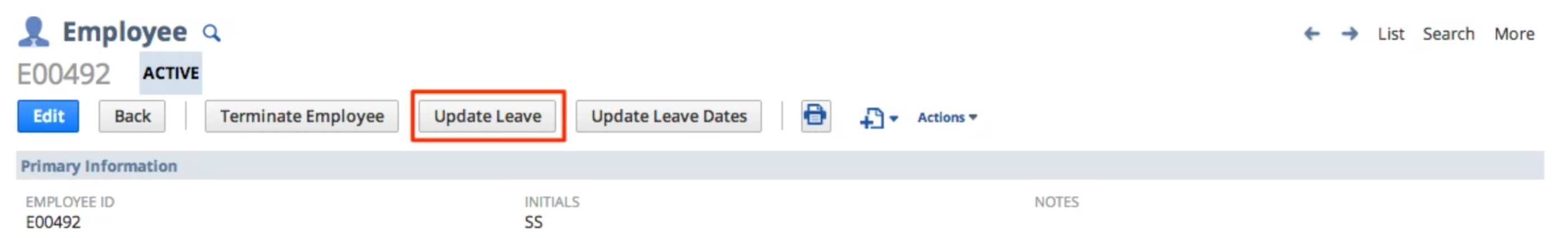 Manage Leave Balances - Leave History Records – ZonePayroll Knowledge Base