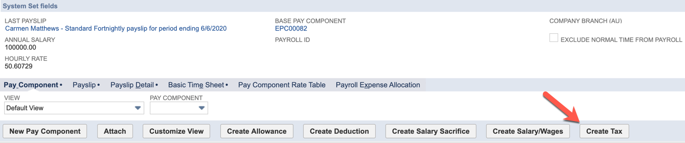 Setting up a Manual Tax Pay Component – ZonePayroll Knowledge Base