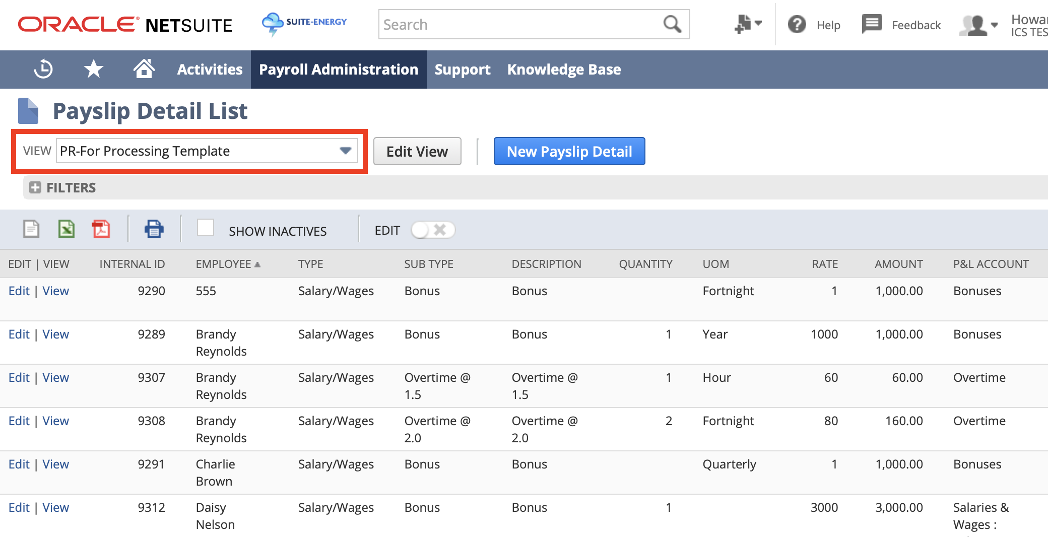 Enter One Off Pay Details in Advance – ZonePayroll Knowledge Base