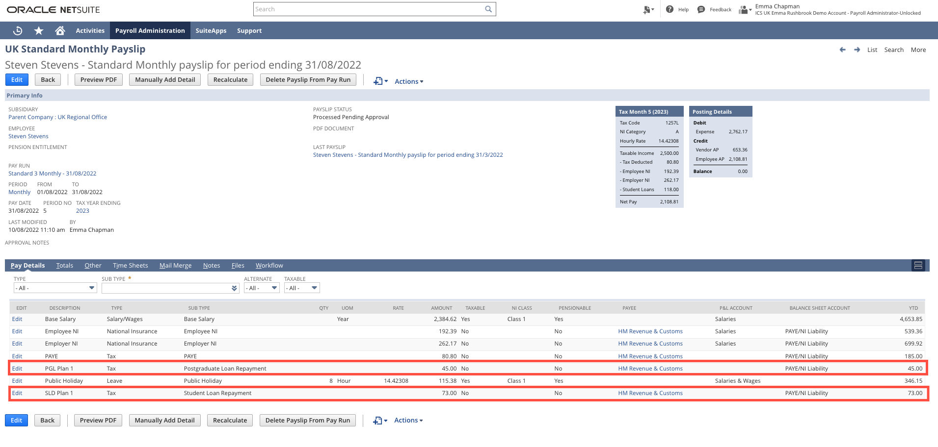 Managing Student and Postgraduate Loans – ZonePayroll Knowledge Base