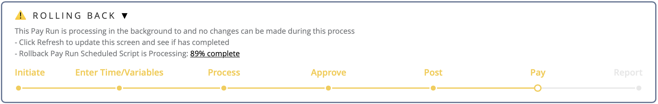 Pay Run Progress Bar – ZonePayroll Knowledge Base
