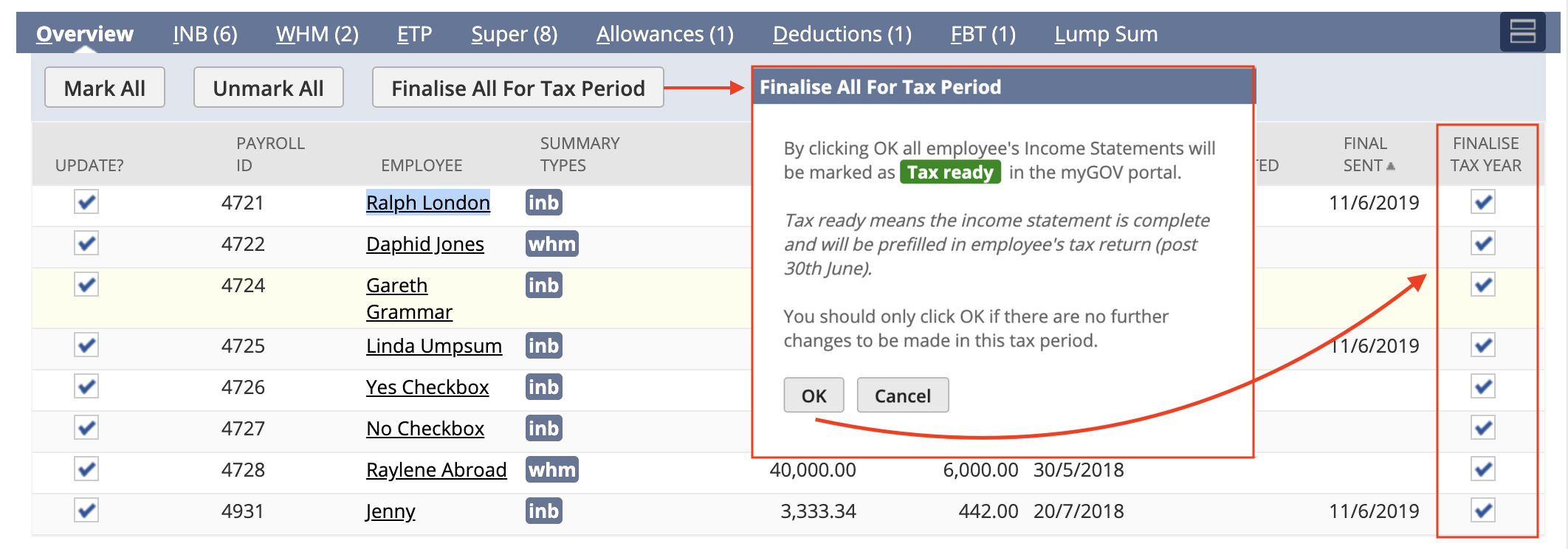 Finalizing a Financial Year (STP) – ZonePayroll Knowledge Base