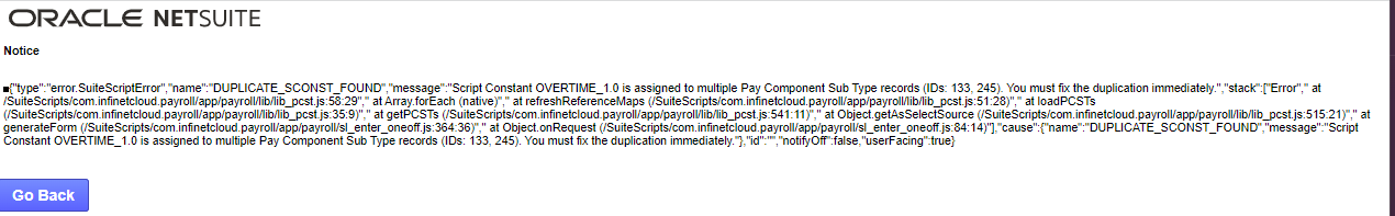 Fix Duplicate Script Constant Error – ZonePayroll Knowledge Base