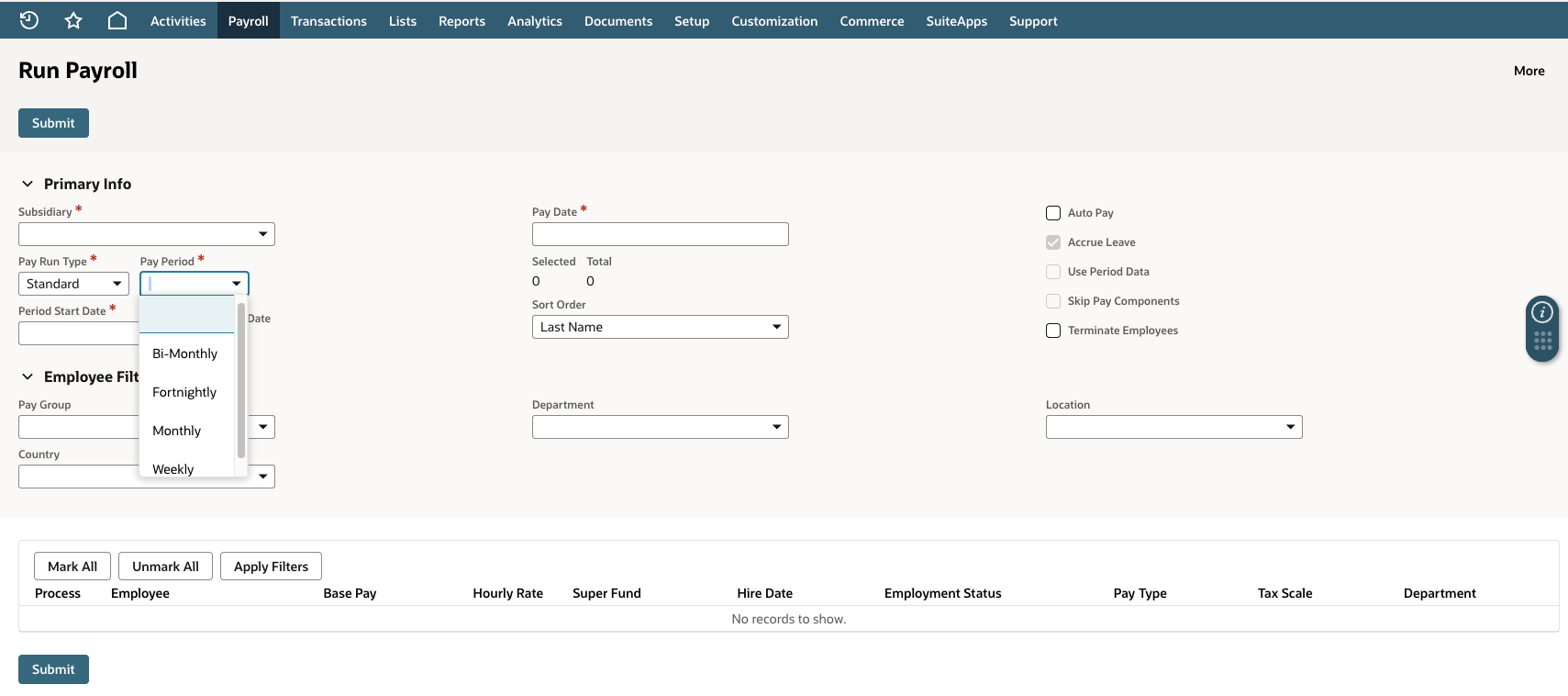 📅 What Pay Frequencies Are Supported in ZonePayroll? – ZonePayroll Knowledge Base