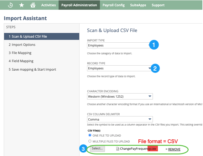 Changing Employee Pay Frequency (Individual and Mass Update ...