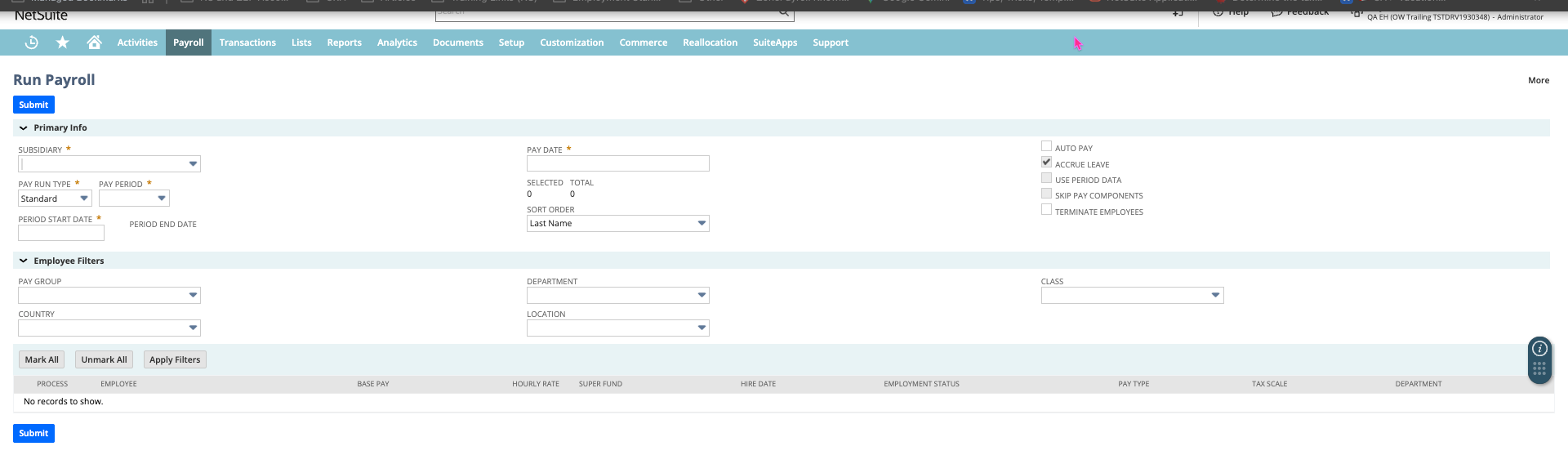 Undo (Roll Back) a Finalized Payroll – Canada – ZonePayroll Knowledge Base