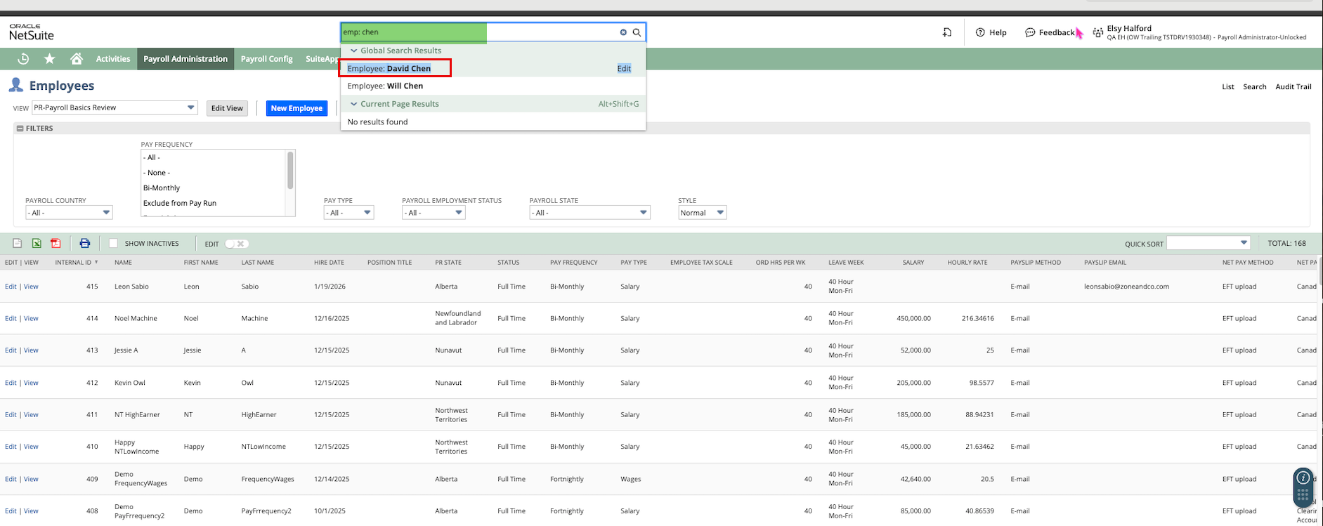 How to Update an Employee’s Payroll Banking Information (Single ...