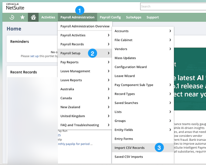 How to Update Payroll Banking Information Using CSV Upload ...