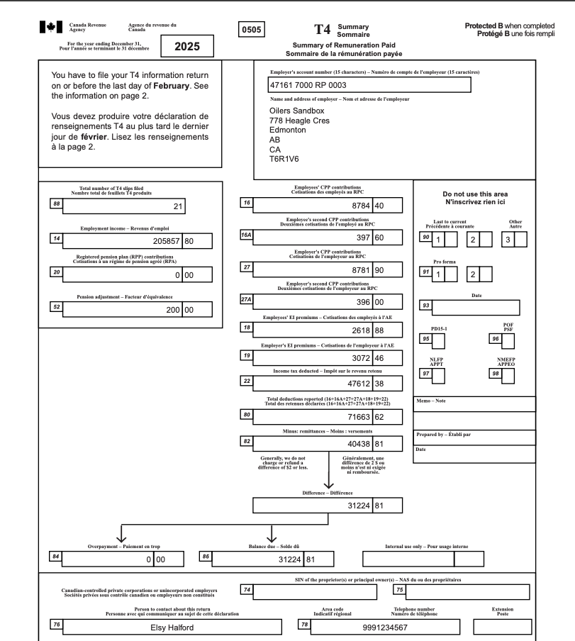 🇨🇦 T4 Year-End Process EoY Guide – ZonePayroll Knowledge Base